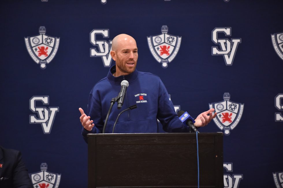 Press Conference with Saint Viator Coach Robbie Gould Highlights Bears ...